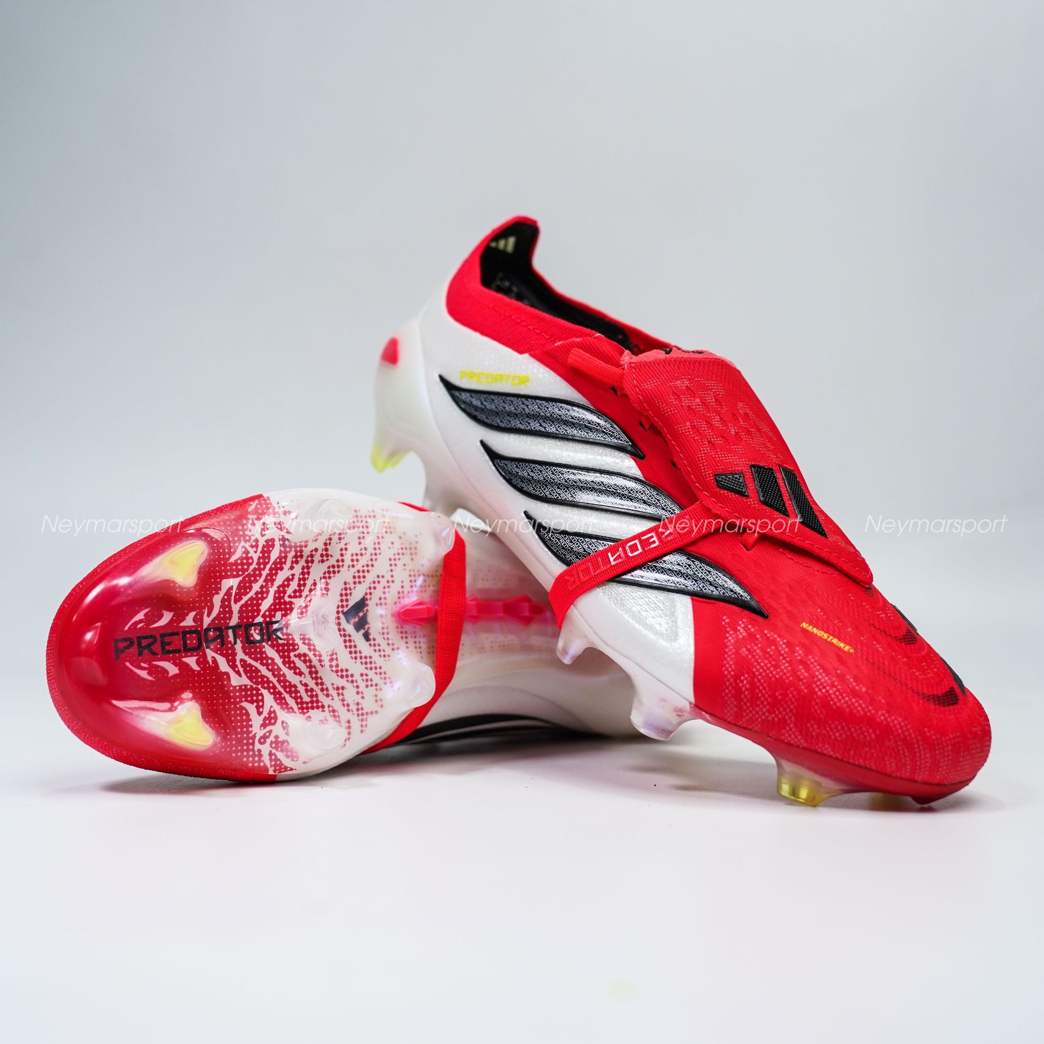 Giày đá bóng cỏ tự nhiên adidas Predator Elite Fold-over Tongue FG Bor ...