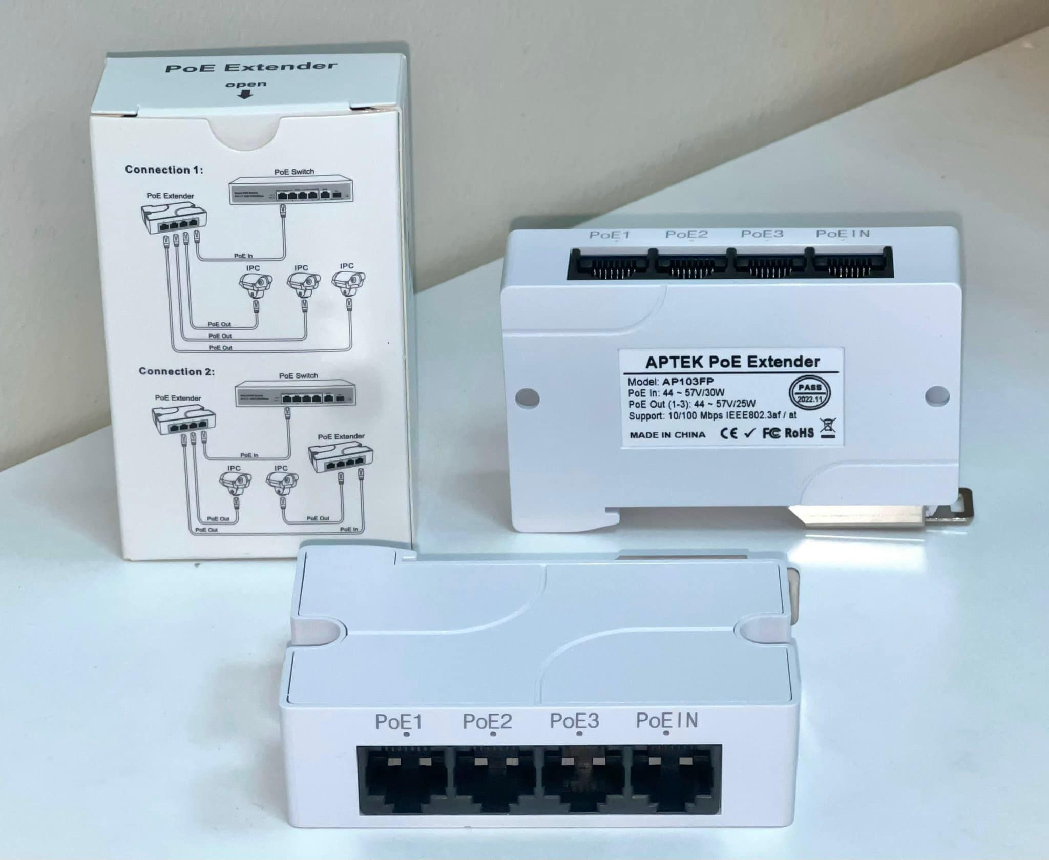 PoE Extender chuyên dụng cho PoE Camera, Access Point – Công ty TNHH Công Nghệ Quang Lâm