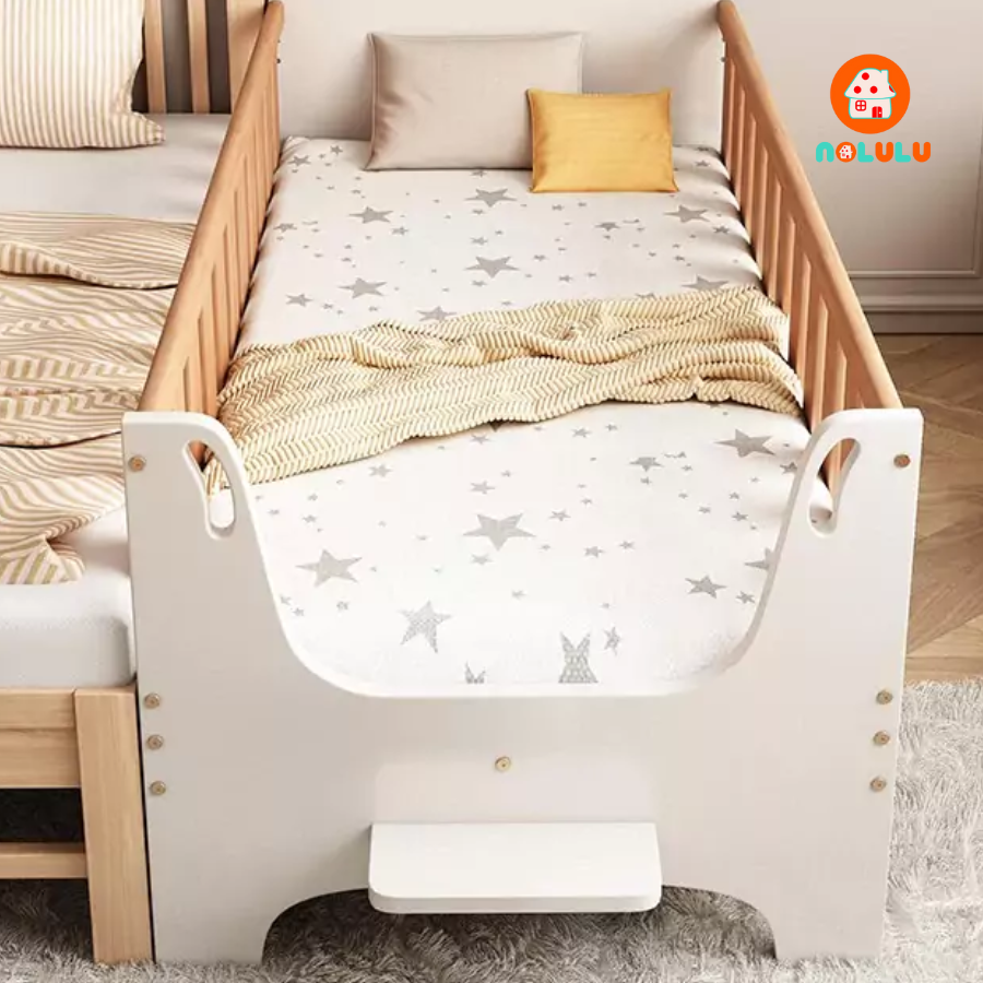 Giường cũi cho bé đa năng và hiện đại Nolulu - GC004– NOLULU.COM