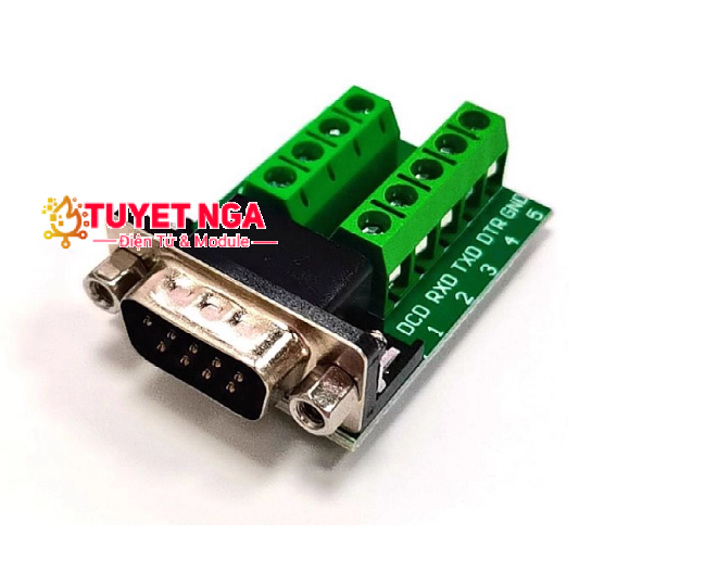 Mạch Chuyển Cổng Com Đực DB9 RS232 Sang Domino V2 – ĐIỆN TỬ TUYẾT NGA
