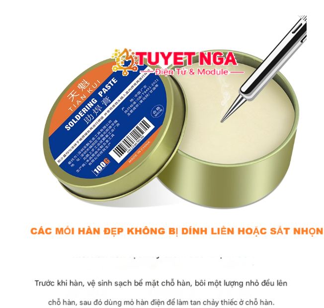 Mỡ Trợ Hàn 100g – ĐIỆN TỬ TUYẾT NGA