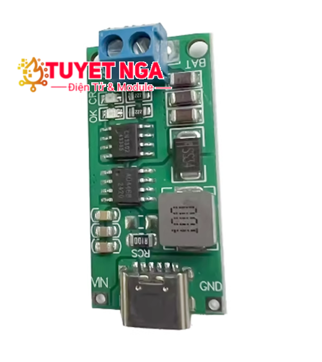 Mạch Sạc Pin 3S 2A Cổng TypeC V2 – ĐIỆN TỬ TUYẾT NGA