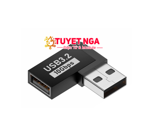 Đầu Chuyển Đổi USB Đực Sang Usb Cái 3.2 10Gb Cong Nối Dài – ĐIỆN TỬ ...