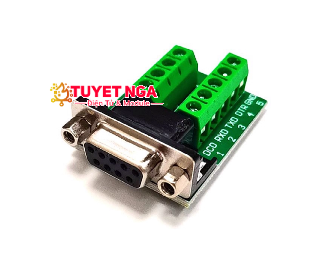 Mạch Chuyển Cổng Com Cái DB9 RS232 Sang Domino V2 – ĐIỆN TỬ TUYẾT NGA