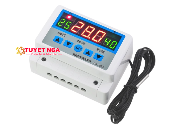 XH-W3103 Bộ Điều Khiển Nhiệt Độ 24V 600W – ĐIỆN TỬ TUYẾT NGA