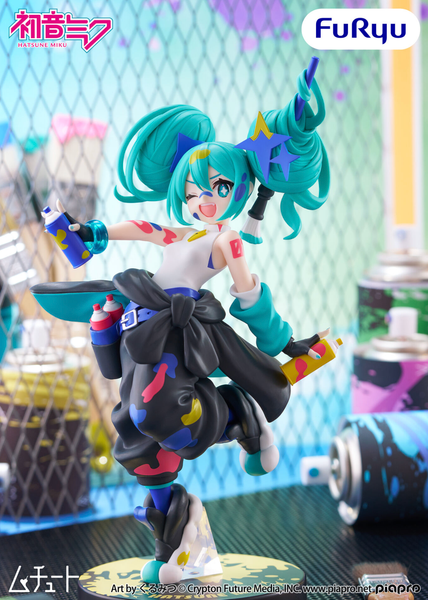 Hatsune Miku - Muchute - Paint Girl, Another Color ver. (FuRyu) – Joker ...