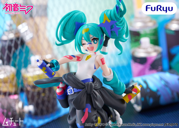 Hatsune Miku - Muchute - Paint Girl, Another Color ver. (FuRyu) – Joker ...
