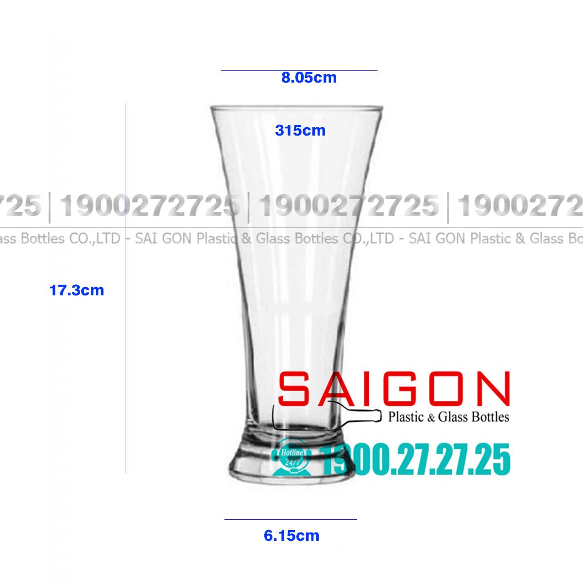 Ocean B05011 - Ly Thủy Tinh Ocean Pilsner 315ml | Nhập Khẩu Thái Lan ...