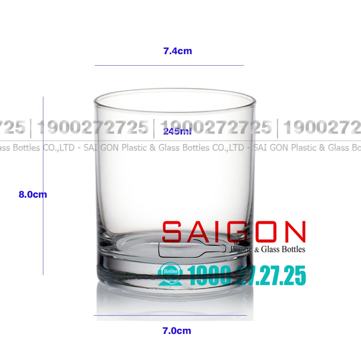 Ocean B00209 - Ly Thủy Tinh Ocean Rock 245ml | Nhập Khẩu Thái Lan ...