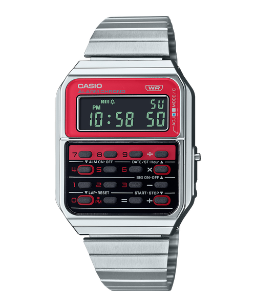 Casio CA-500WE-4B - Uy tín từ 2009, Tem vàng chống giả, Bảo hành 1 năm – Bello HN & TP.HCM