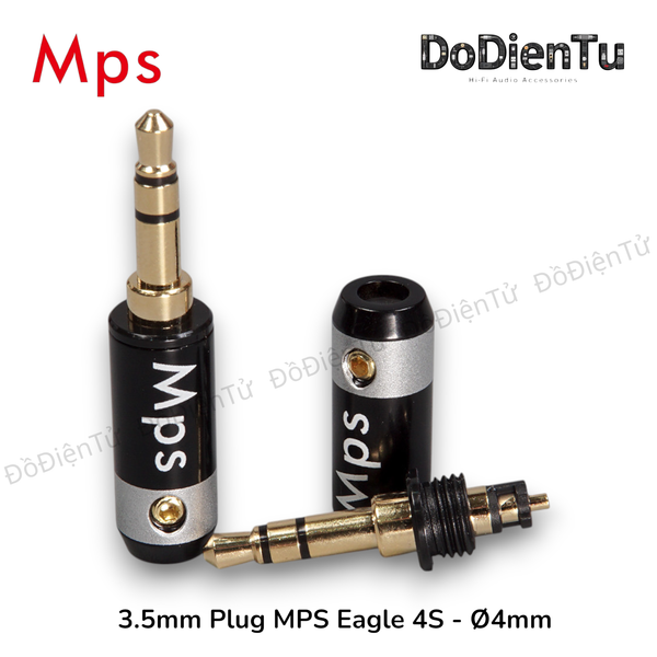 3.5mm Plug MPS Eagle 4S - Ø4mm | Đồ Điện Tử