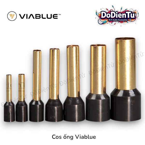 Cos ống Viablue - OFC CRIMP SLEEVES - Made in Germany | Đồ Điện Tử