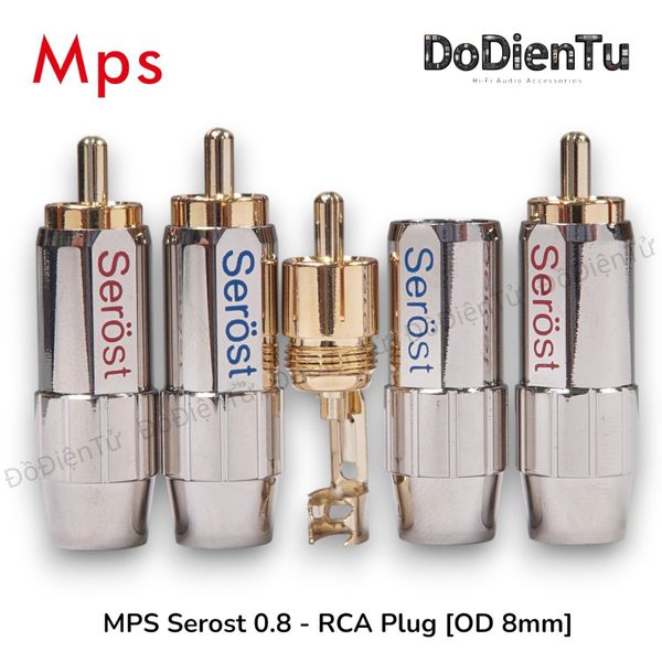 MPS Fish 8 - RCA Plug [⌀ 8mm] | Đồ Điện Tử