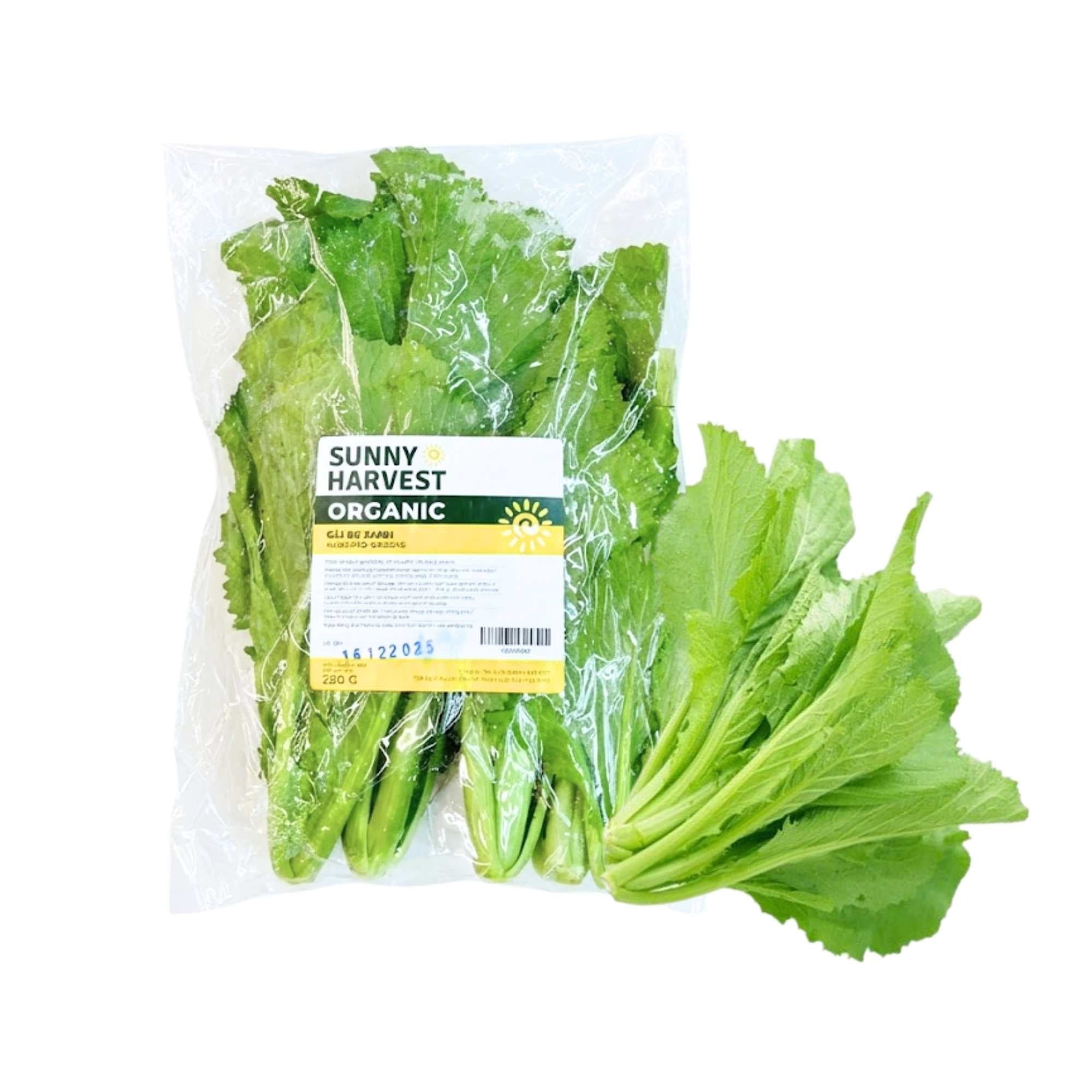 Rau cải xanh hướng hữu cơ Sunny Harvest 250 g (Gói) – FARMERS MARKET