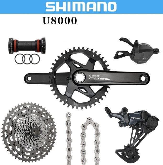 Bộ group xe đạp Shimano Cues U8000 1x11 – B.A.T Shop - Bike and Travel