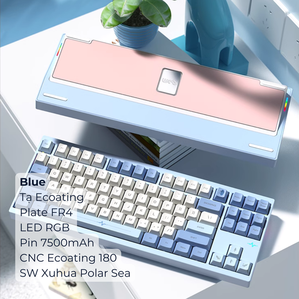 Bàn phím cơ Crush80 Reboot - Blue