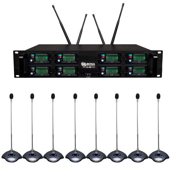 Micro cổ ngỗng không dây 8 micro Bosa DL 880
