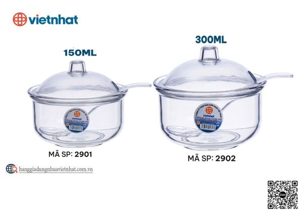 Lọ gia vị tròn 150ml 2901 – Công ty Nhựa Việt Nhật Plastic - Hokori cao ...