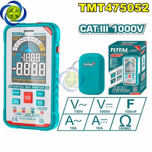 Đồng Hồ Đo Điện Vạn Năng Total TMT475052 – CÔNG TY TNHH DỤNG CỤ CƠ KHÍ ...