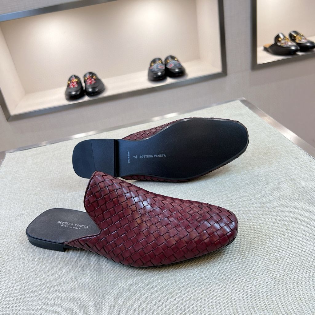 GIÀY NAM BV* MULE ĐAN TAY BORDEAUX – PHIÊN BẢN LIMITED EDITION 3450k ...