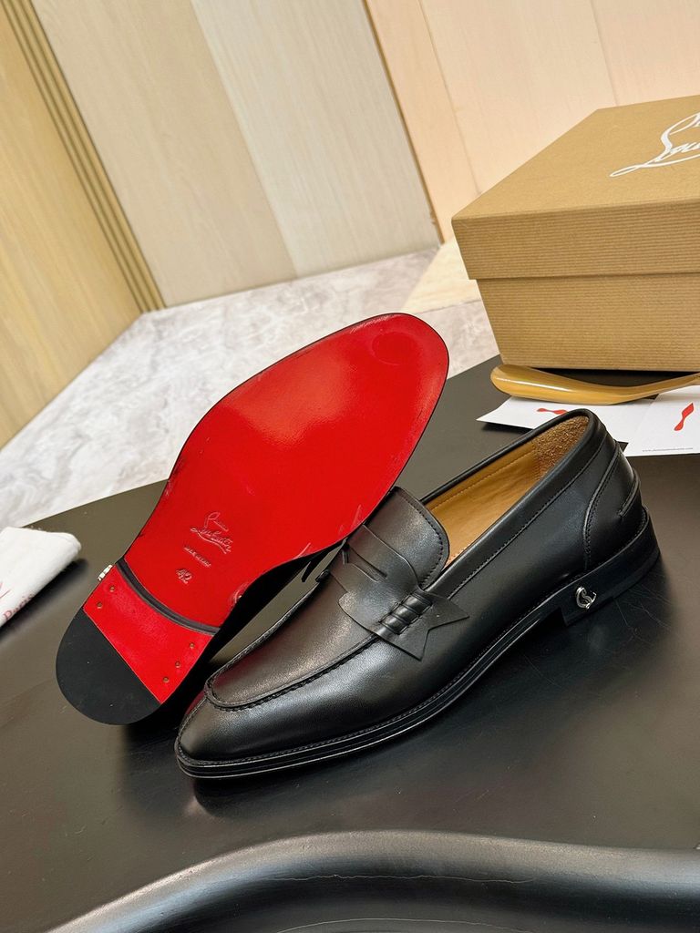 GIÀY NAM Lou.bou.tin* LOAFER PENNY ĐẾ ĐỎ – PHOM SLIM TINH GỌN 2700k ...