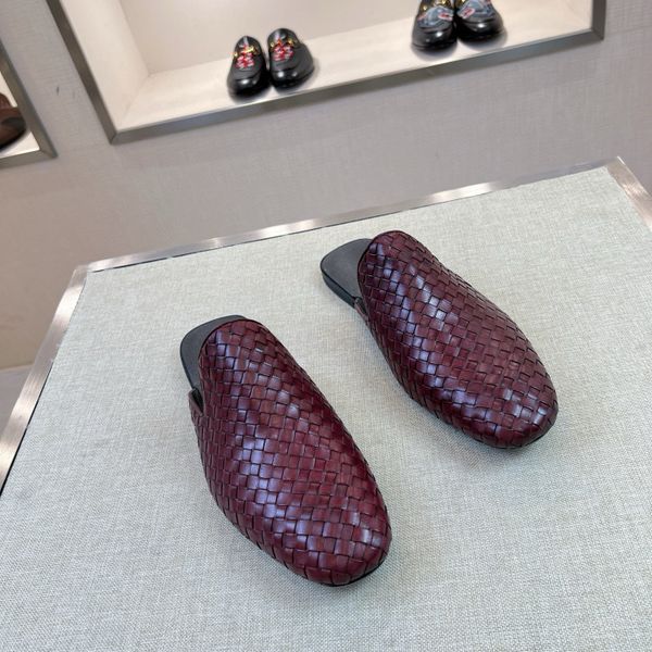 GIÀY NAM BV* MULE ĐAN TAY BORDEAUX – PHIÊN BẢN LIMITED EDITION 3450k ...
