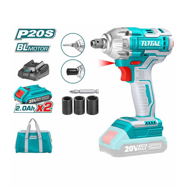 Bộ Máy Vặn Vít Dùng Pin 20V Total TIRLI2028 - Himarket.vn