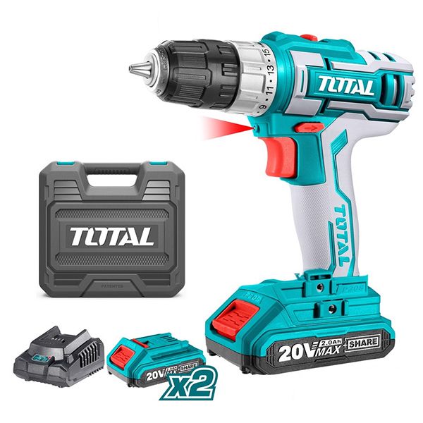 Máy Khoan Dùng Pin 20V Total TDLI200215 (2 Pin 2.0Ah, 1 Sạc) - Himarket.vn