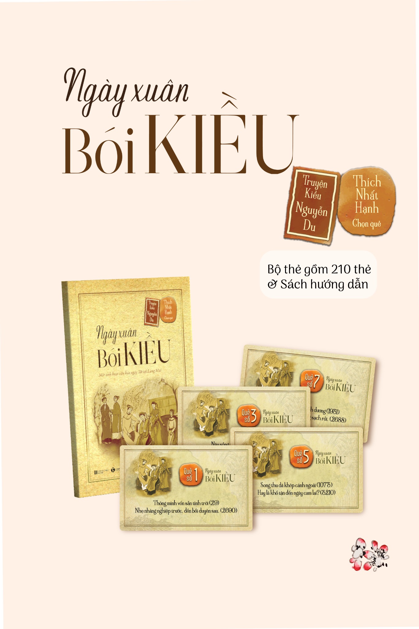 Bộ thẻ "Ngày xuân Bói Kiều" – Nhà sách Thái Hà