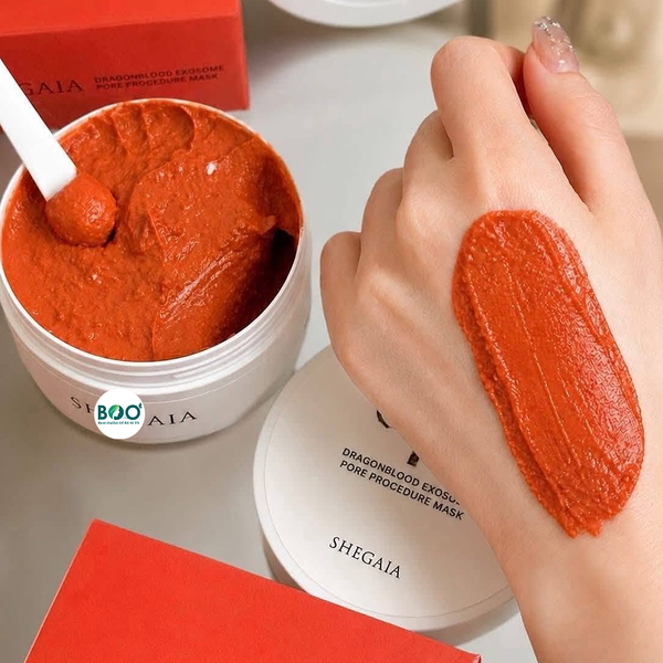 Mặt nạ huyết rồng SHEGAIA Dragon Blood Exosome Pore Procedure Mask ...