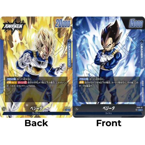 Thẻ bài Dragon Ball Super Card Game FS02 Vegeta Starter Deck – nShop ...