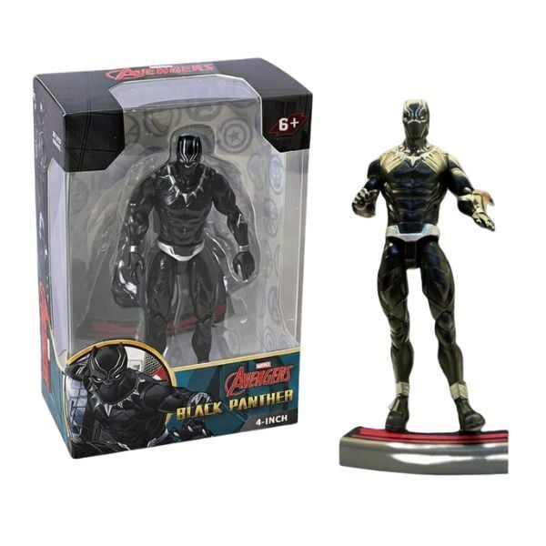 Mô hình Marvel - Avengers - Black Panther (4 Inch) - ZD Toys - ZC27 ...