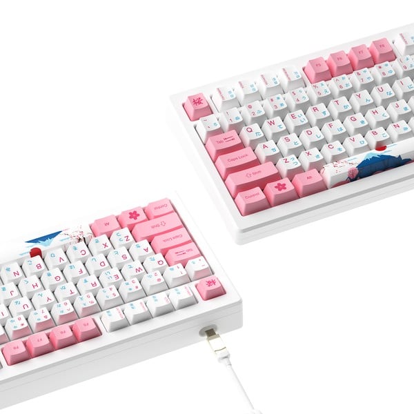 Mechkey AKKO MOD007B-HE PC Tokyo Sakura Pink Magnetic Switch – nShop ...