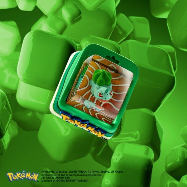 bulbasaur artisan keycap