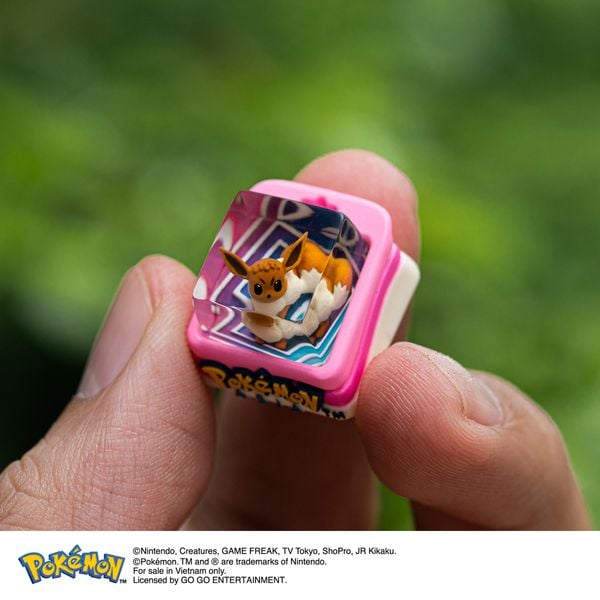 Pokemon Artisan Keycap Eevee Eevui SEM Profile Dwarf Factory – nShop ...