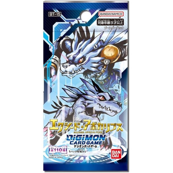 Bài Digimon Card Game BT-15 Exceed Apocalypse Booster Pack – nShop ...