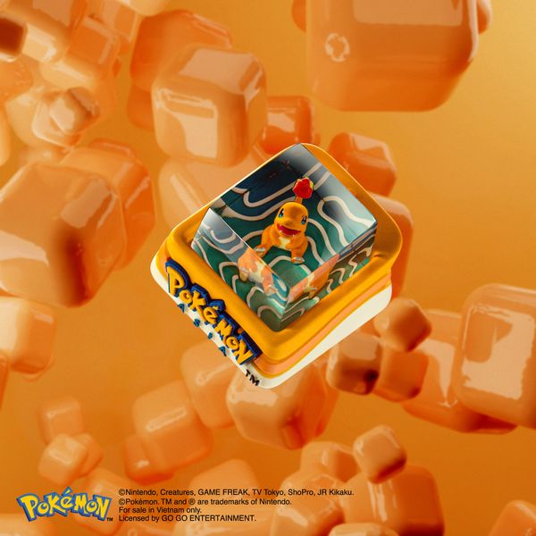 Pokemon Artisan Keycap Charmander SEM Profile Dwarf Factory – nShop ...