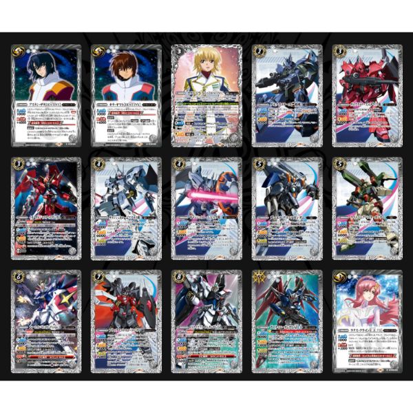 Battle Spiritis TCG CBX01 Gundam Destiny And Freedom Booster EX Pack – nShop - Game & Hobby