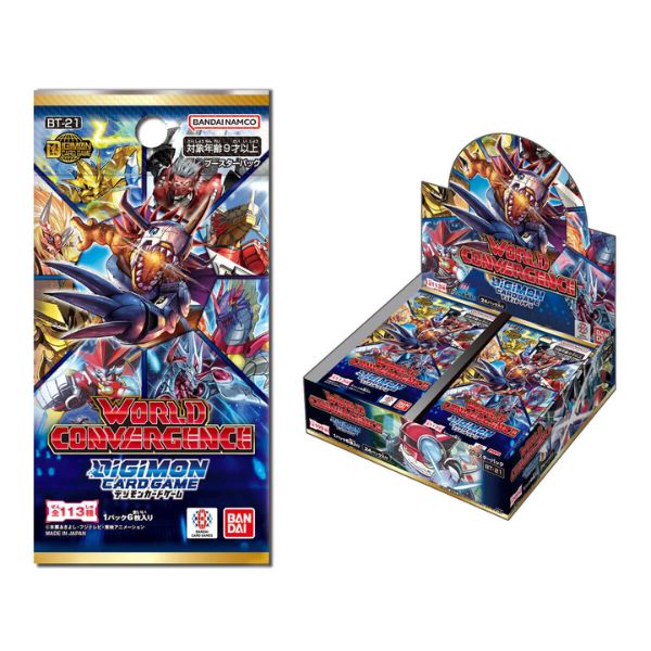 Bài Digimon Card Game BT-21 World Convergence Booster Pack – nShop ...