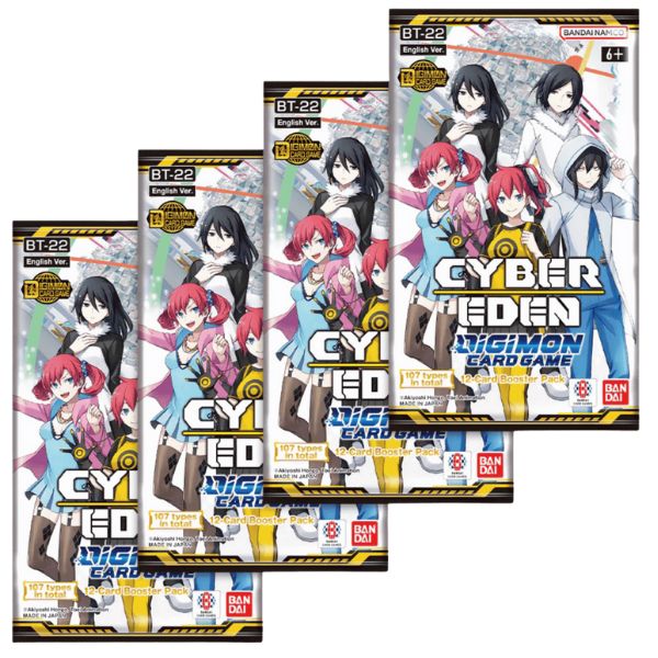 Bài Digimon Card Game BT-22 Cyber Eden Booster Pack – nShop - Game & Hobby