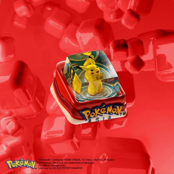 Pokemon Artisan Keycap Pikachu SEM Profile - Dwarf Factory – nShop ...