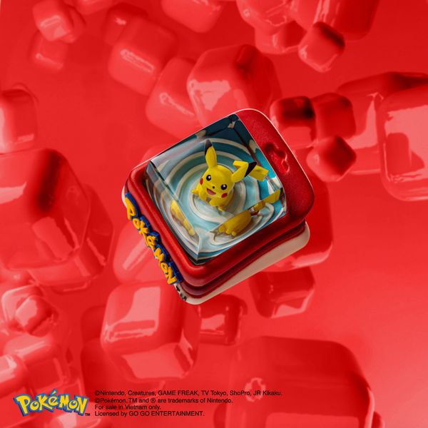Pokemon Artisan Keycap Pikachu SEM Profile - Dwarf Factory – nShop ...