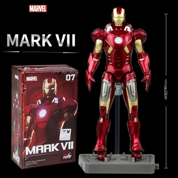 Mô Hình Marvel - Iron Man Mark VII MK7 - 4 Inch ZD Toys ZM24 – nShop ...