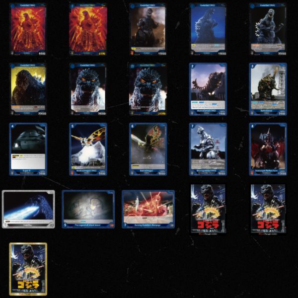 Godzilla Official Start Deck Vol.02 Heisei Series GZCGE-SD02 – nShop ...