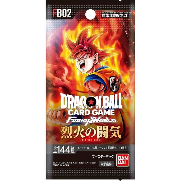 Dragon Ball Super Card Game Fusion World FB02 Blazing Aura – nShop - Game & Hobby