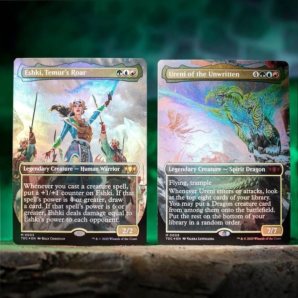 Bộ thẻ bài Tarkir Dragonstorm Commander Deck Temur Roar – nShop - Game ...