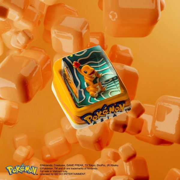 Pokemon Artisan Keycap Charmander SEM Profile Dwarf Factory – nShop ...