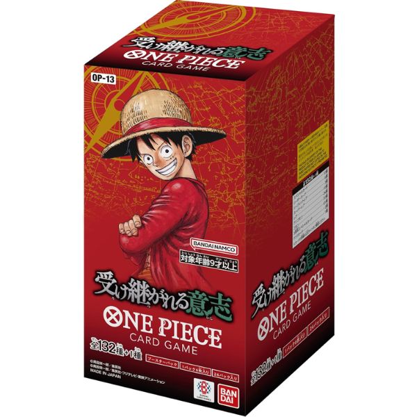 One Piece Card Game Booster Pack OP-13 Carrying On His Will – nShop ...