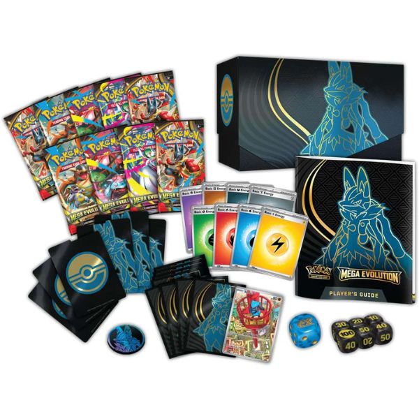 PKM TCG ME01 Mega Evolution Elite Trainer Box Mega Lucario – nShop ...
