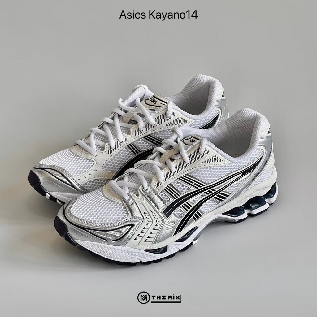 Asics Gel Kayano 14 White & Graphite Grey - 1203A537-110 – The Mix ...